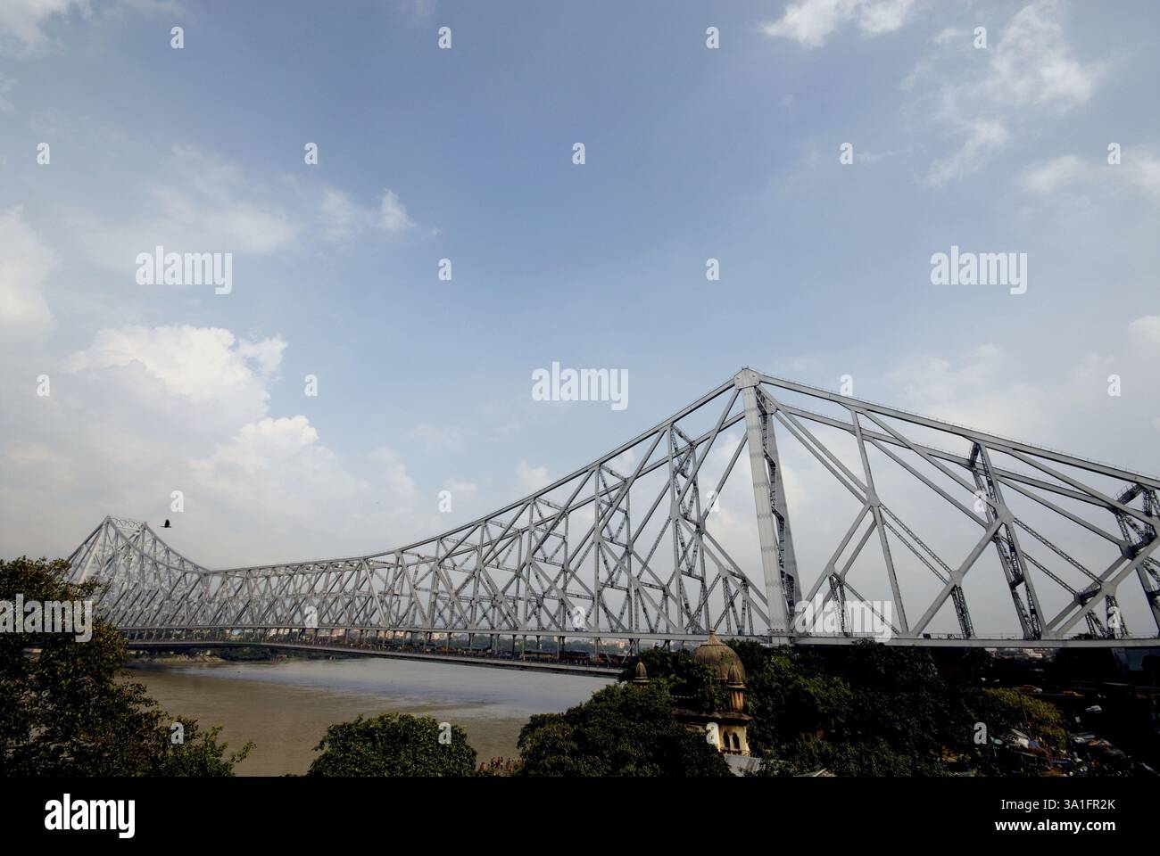 Jagannath ghat, Howrah bridge, Calcutta, West Bengal, India, Asia Stock ...