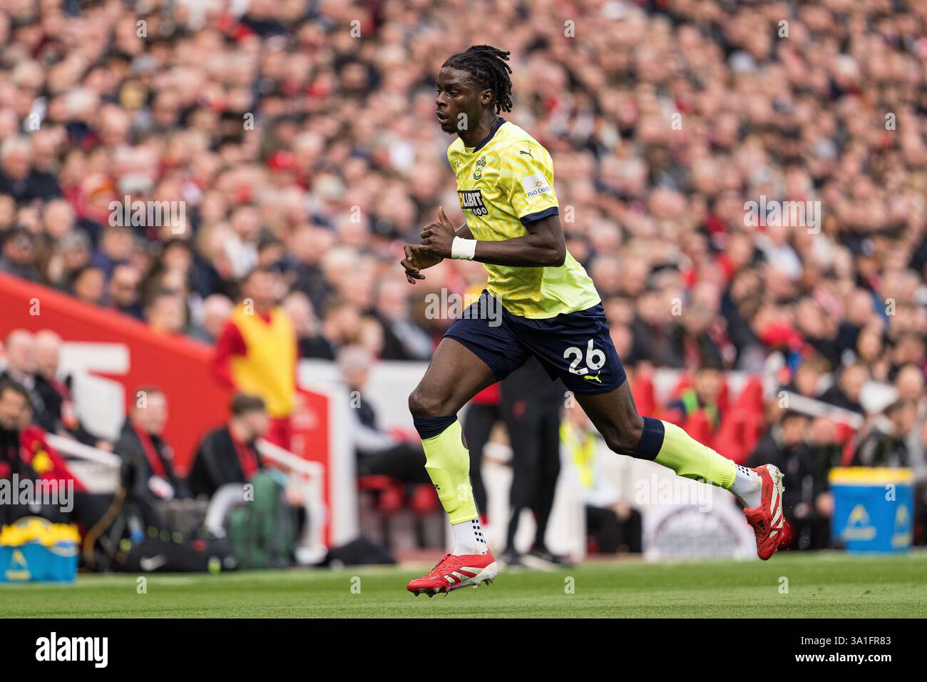 Lesley Ugochukwu of Southampton in action during the Premier League ...