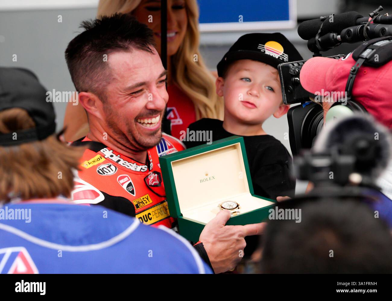 DAYTONA BEACH, FL - driver Josh Herrin Daytona Supersport Celtic ...