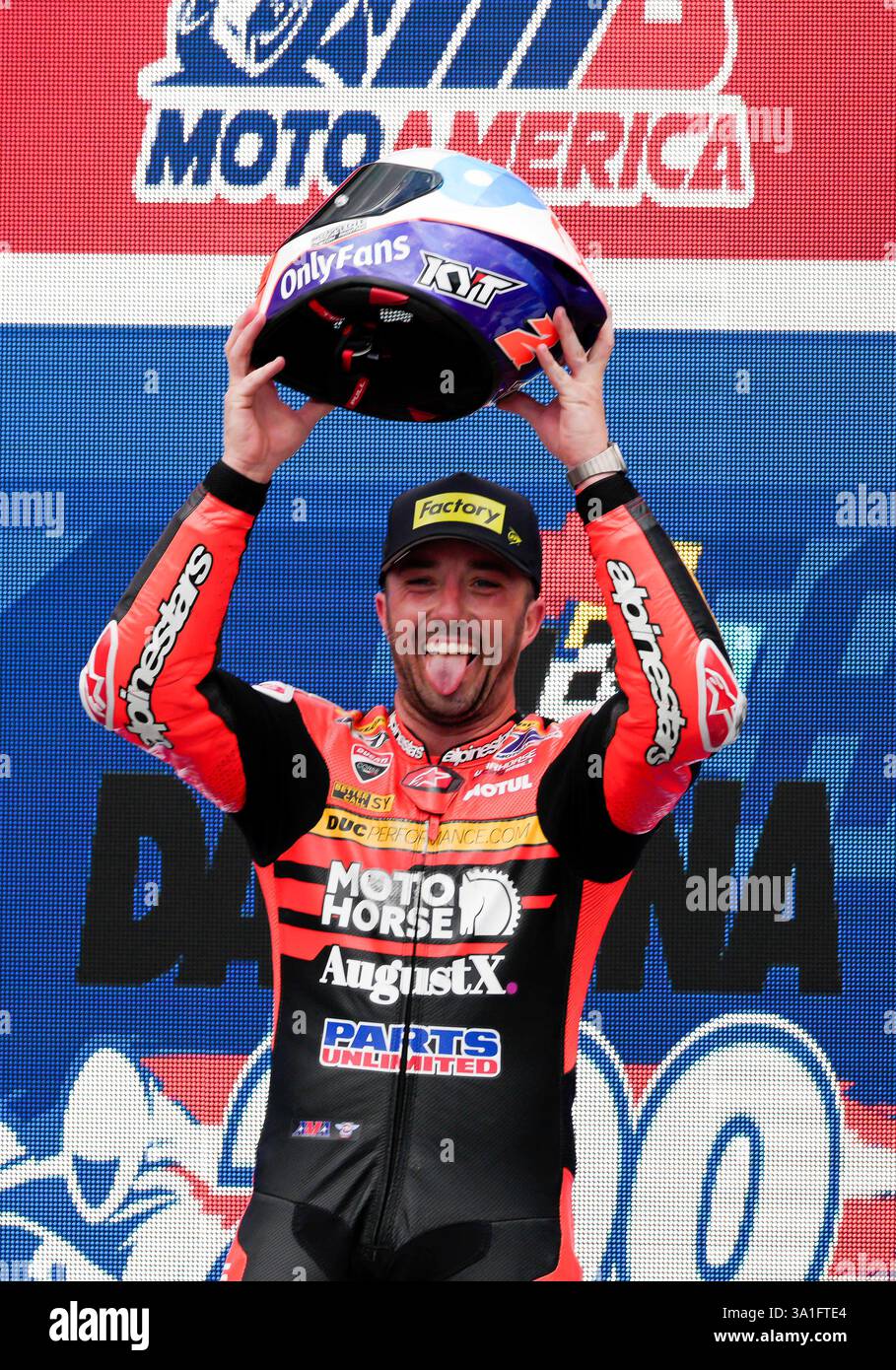 DAYTONA BEACH, FL - driver Josh Herrin Daytona Supersport Celtic ...