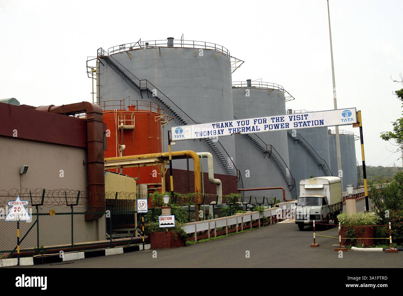 TATA Thermal Power Station, Trombay, Bombay now Mumbai, Maharashtra ...