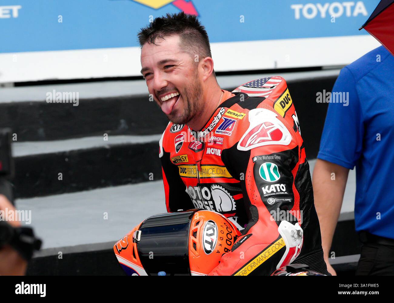 DAYTONA BEACH, FL - driver Josh Herrin Daytona Supersport Celtic ...