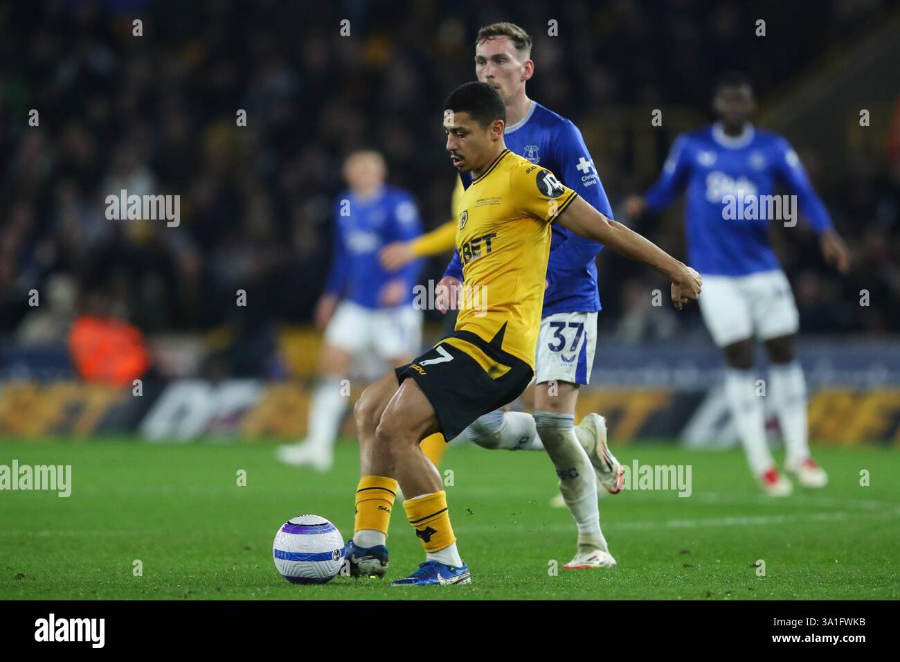 Wolverhampton, UK. 08th Mar, 2025. André of Wolverhampton Wanderers ...