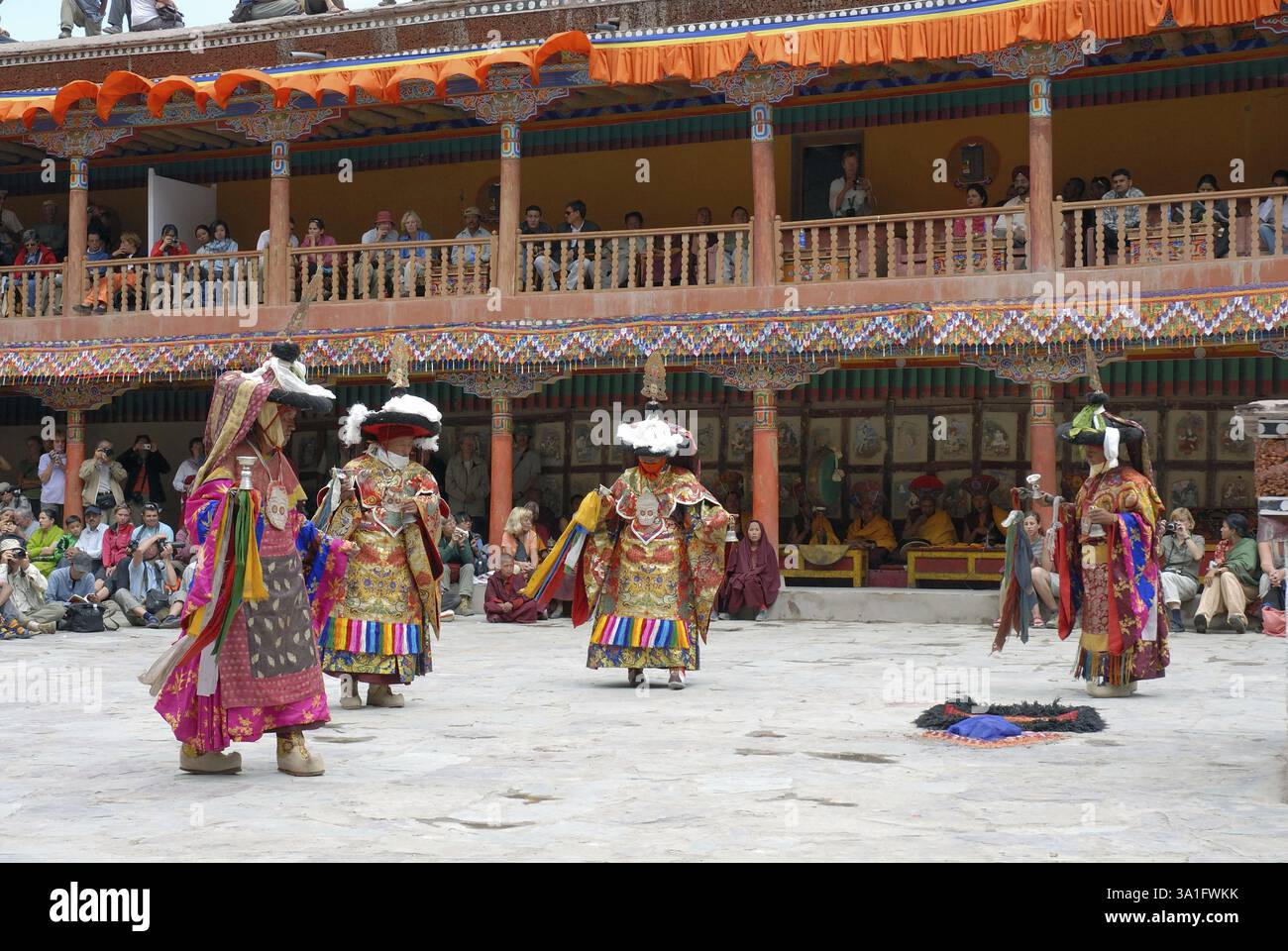 Hemis festival celebration at Hemis Gompa, Hemis, Leh, Ladakh, Jammu ...
