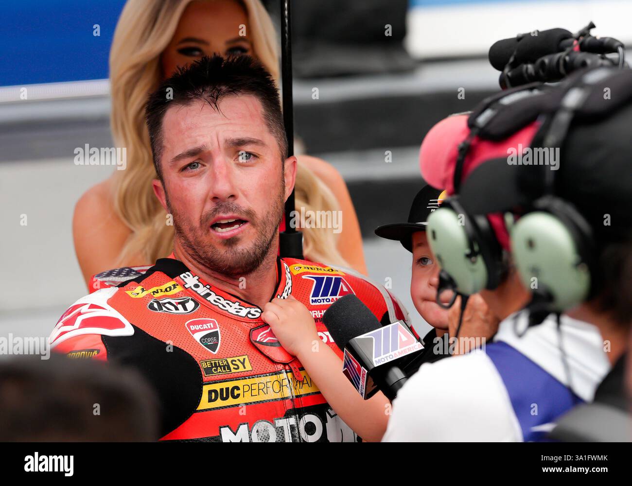 DAYTONA BEACH, FL - driver Josh Herrin Daytona Supersport Celtic ...