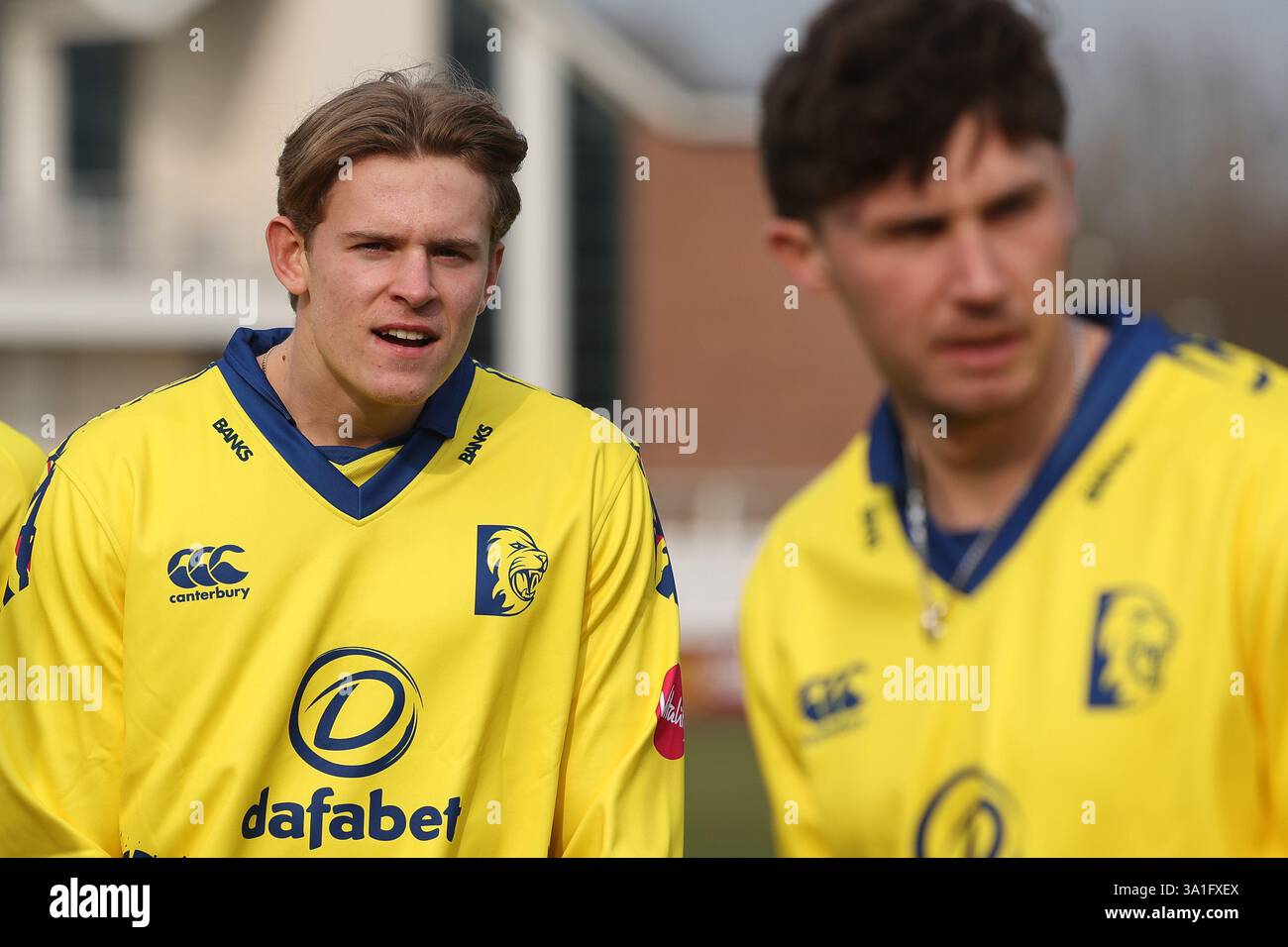 Durham Cricket's Daniel Hogg during the T20 Kit Launch at the Seat ...