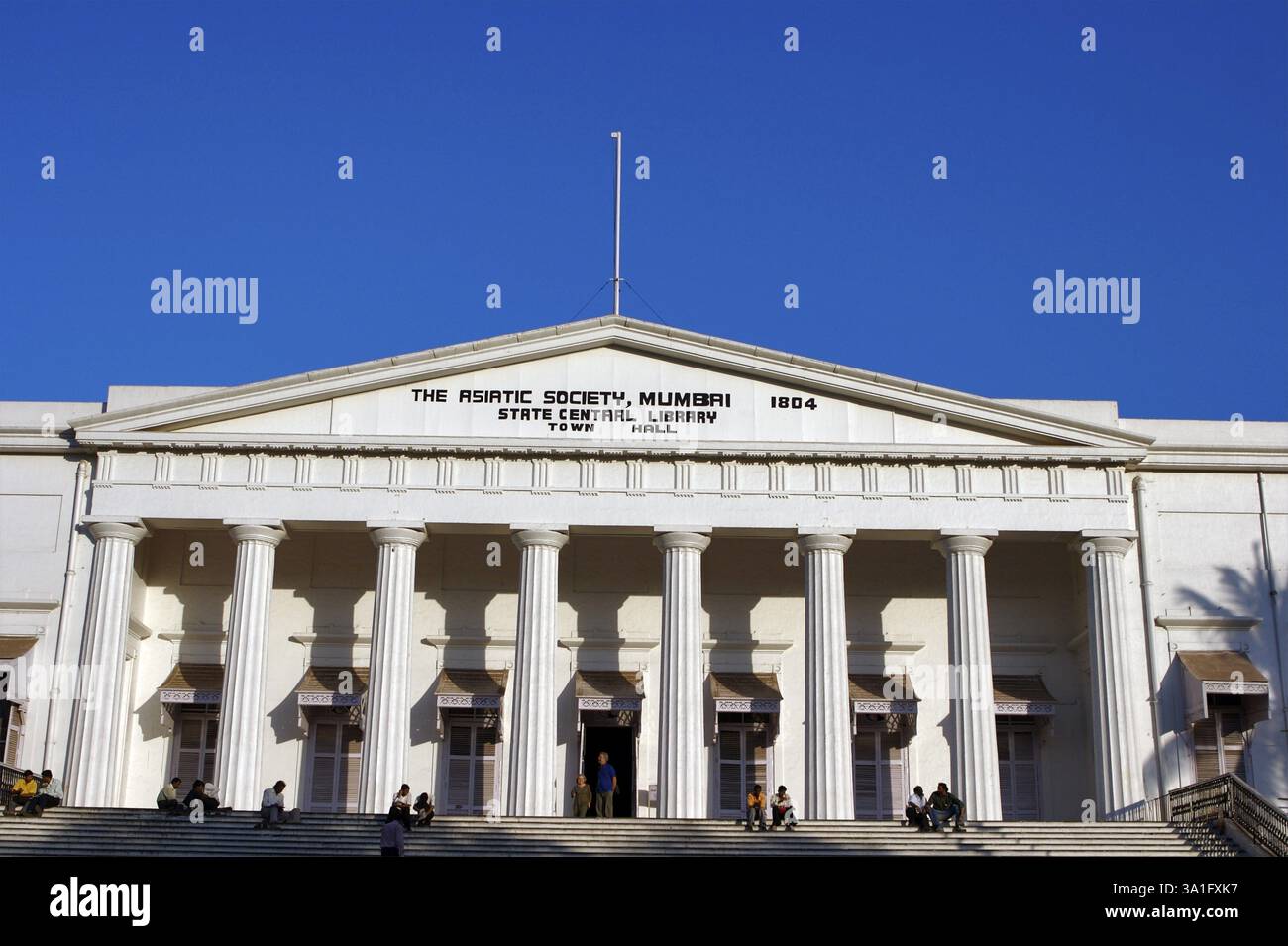 State central library town hall, Bombay now Mumbai, Maharashtra, India ...