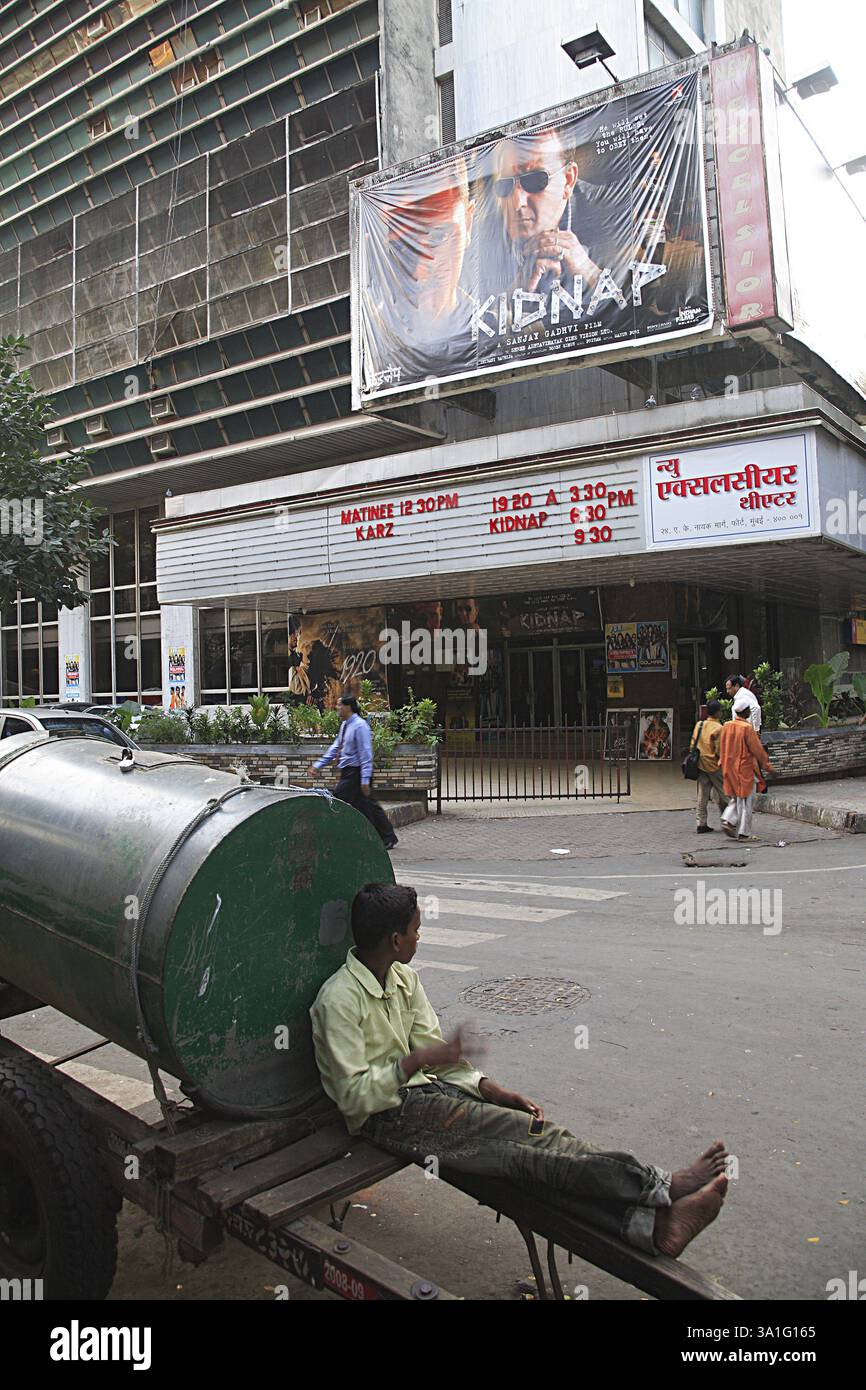 Bollywood cinema hall New Excelsior theatre of Hindi and English movie ...