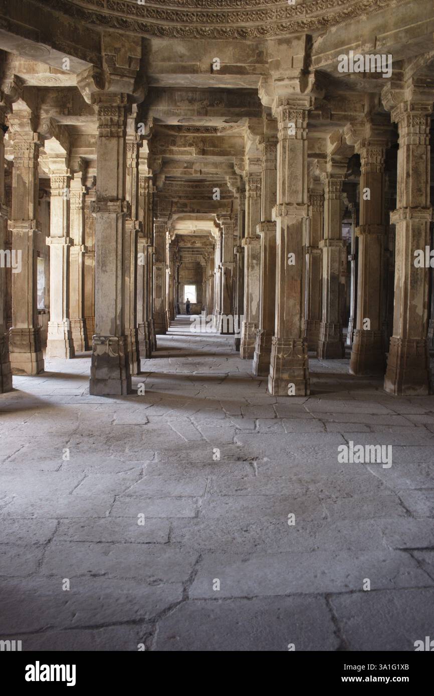 World Heritage site, interior of Juma Masjid built in 15th/16th century ...