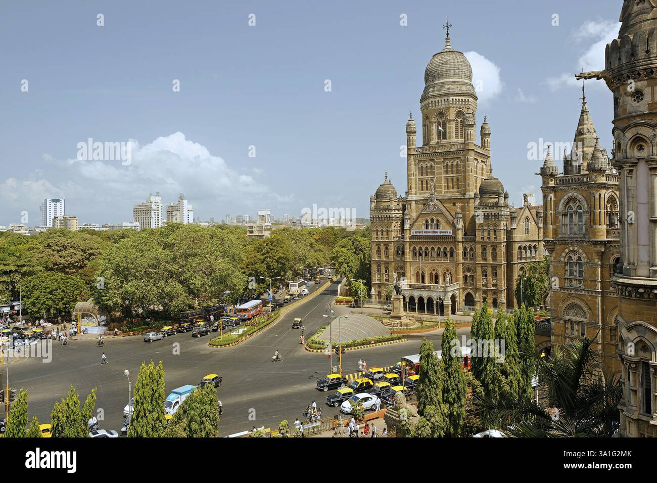 Heritage Mumbai municipality building, Bombay now Mumbai, Maharashtra ...