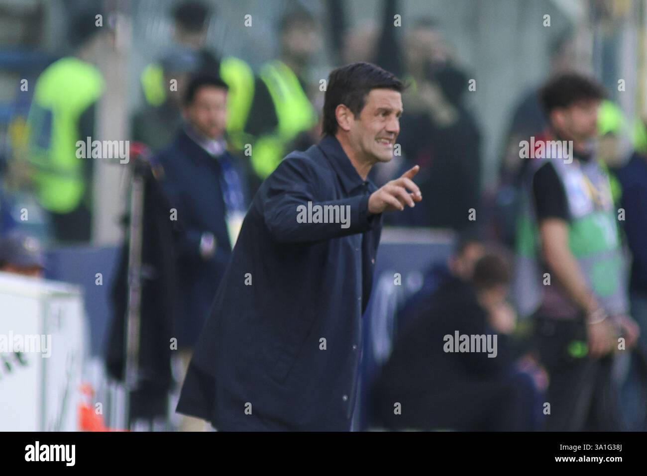 Parma, Italy. 08th Mar, 2025. Cristian Chivu Head Coach of Parma AC ...