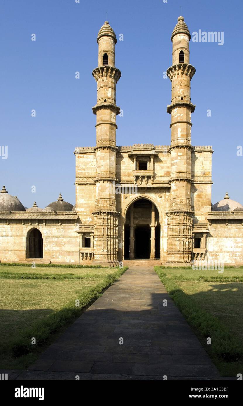 Champaner Pavagadh built in 15th century by the ruler Mahmud Begda ...