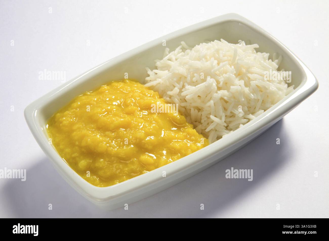 Vegetarian, Indian cuisine dal bhath boil basmati rice bhath chaval ...