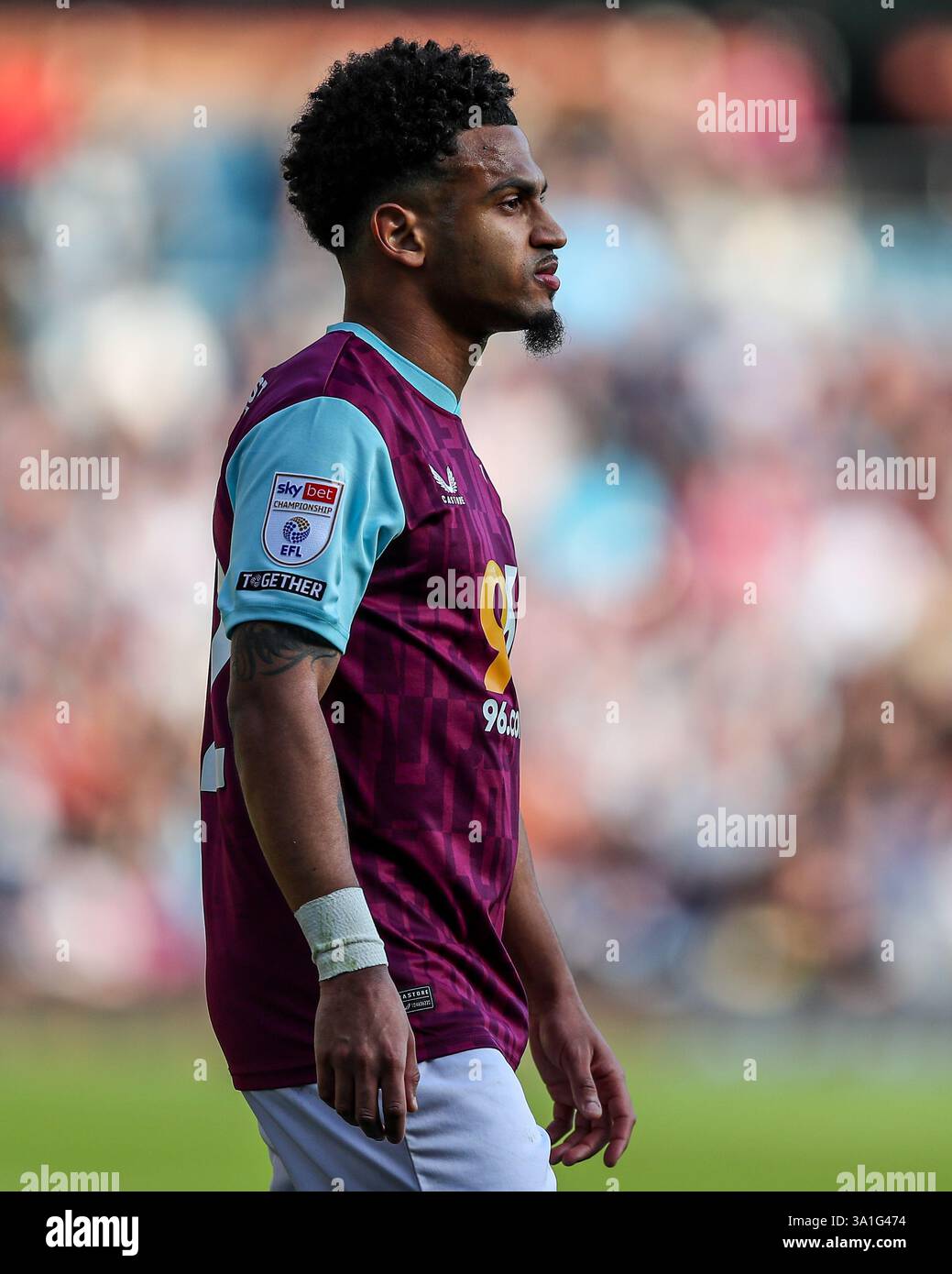 Marcus Edwards of Burnley during the Sky Bet Championship match Burnley ...