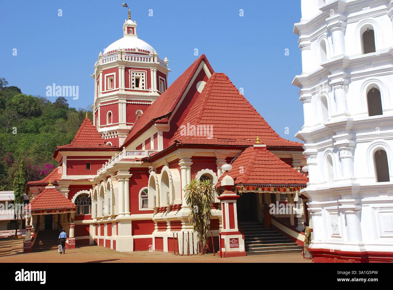 Shanta Durga temple, Goa, India, Asia Stock Photo - Alamy