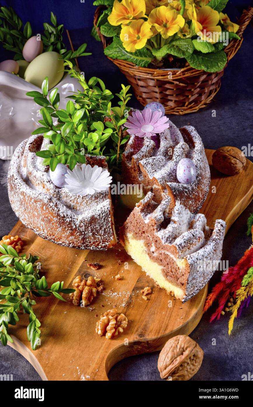 Traditional polish easter cake Stock Photo - Alamy