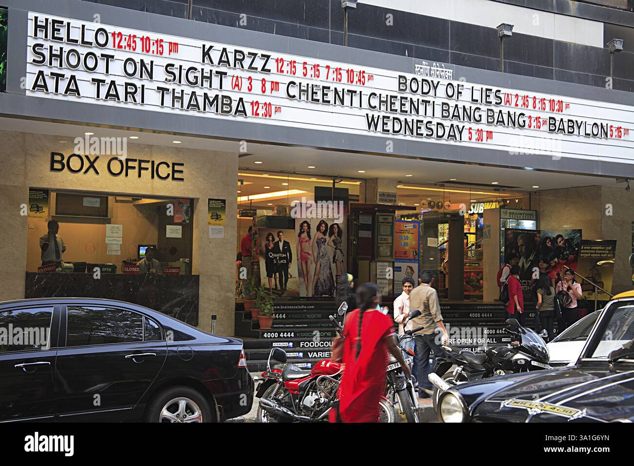 Bollywood cinema hall Sterling theatre of Hindi and English movie ...