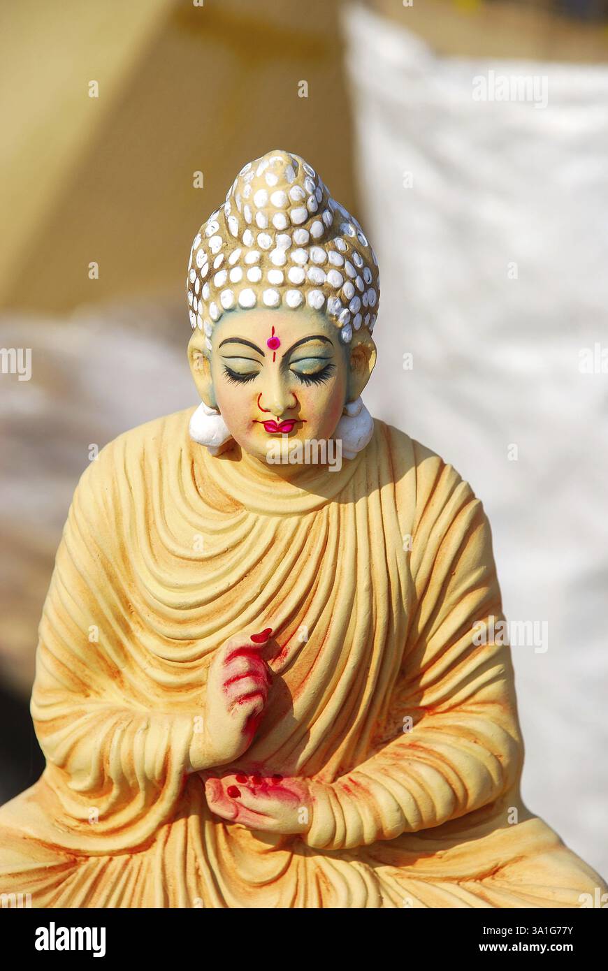 Lord Buddha model Stock Photo - Alamy