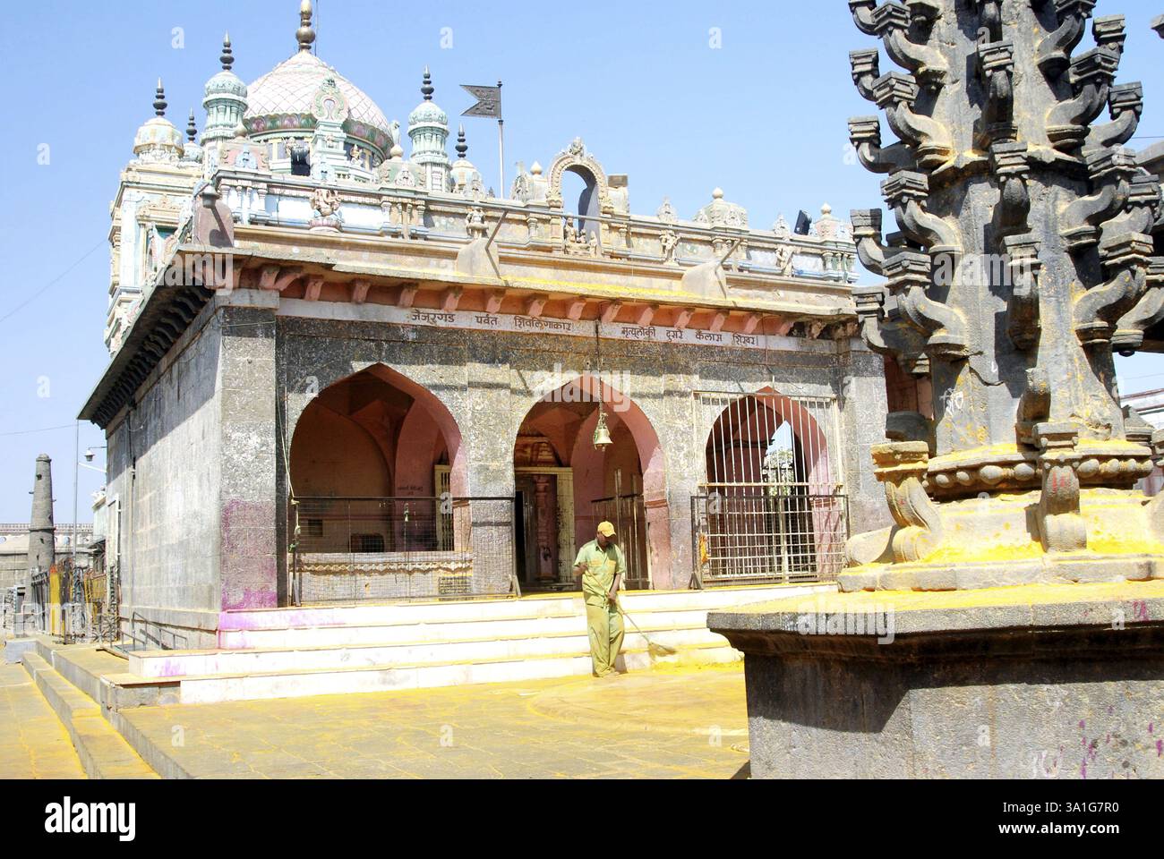 Temple, Ashtavinayak, Maharashtra, India, Asia Stock Photo - Alamy