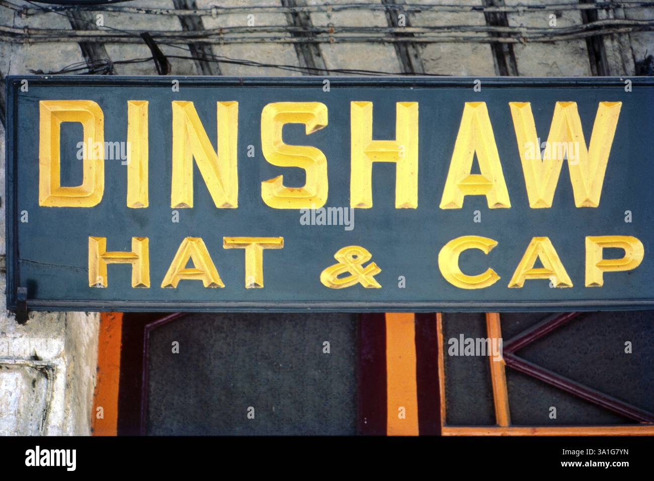 Art deco typography at Bombay Mumbai, Maharashtra, India, Asia Stock ...