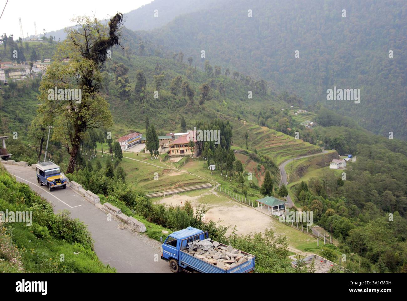 View of Ravangla, Sikkim, India, Asia Stock Photo - Alamy