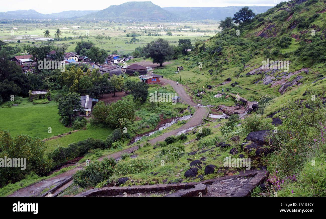 Bhaja caves steps, Bhaja Village, Lonavala, Maharashtra, India, Asia ...