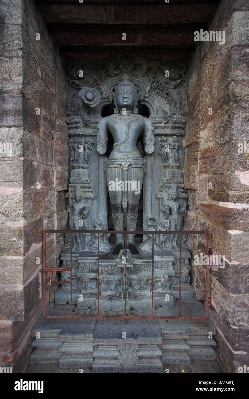 Statue of Vedic Sun god Surya or Arka at Konarak Sun temple, Orissa ...