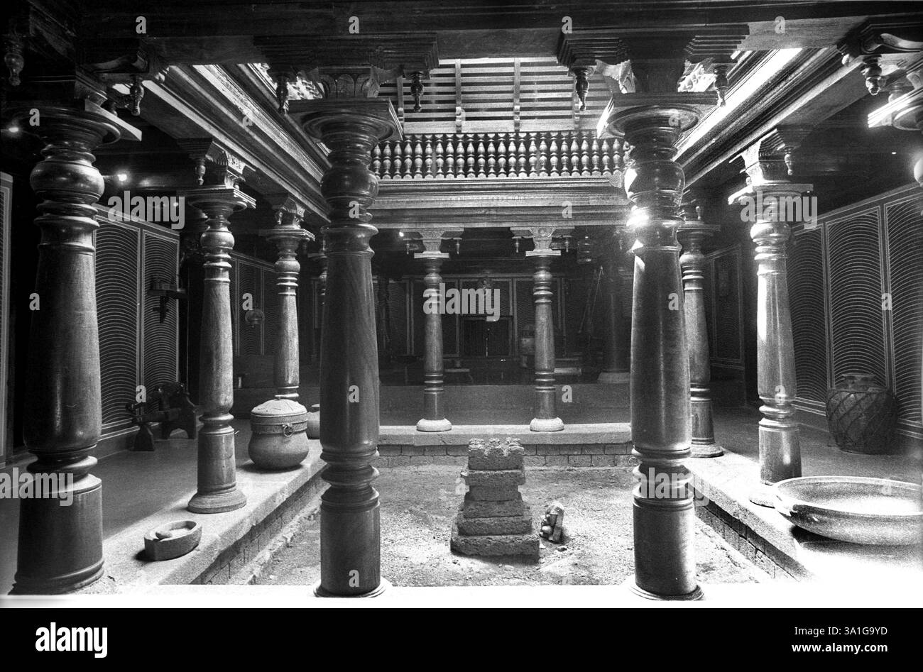View of a ashram, India, Asia Stock Photo - Alamy