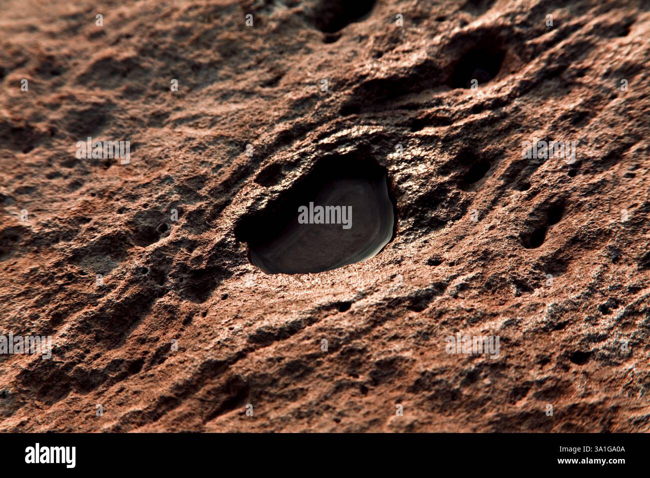 Rock surfaces on beach hi-res stock photography and images - Alamy