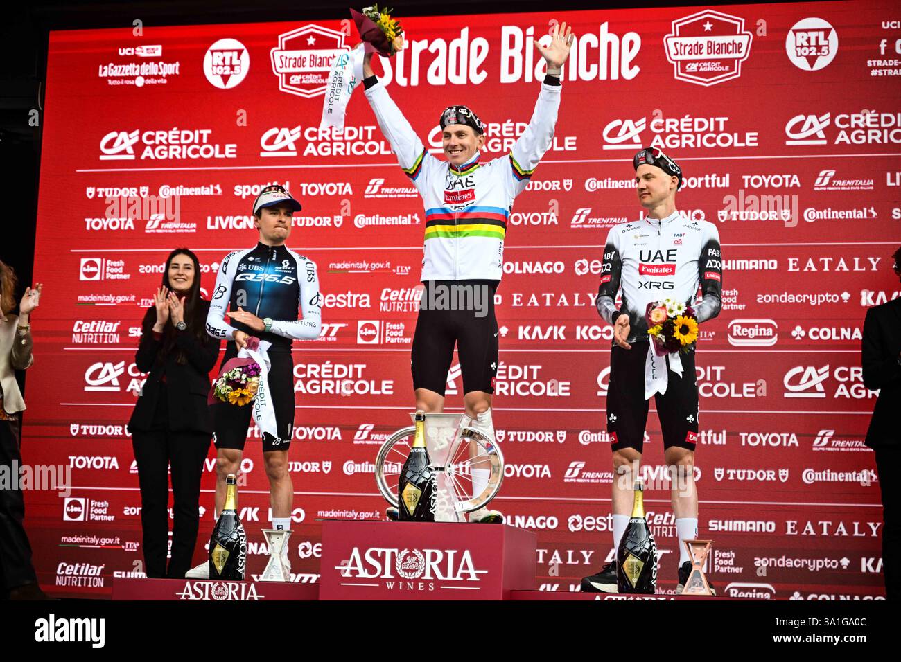 Piombino, Piombino, Italy. 8th Mar, 2025. Pidcock Thomas Of Tim Q36.5 ...