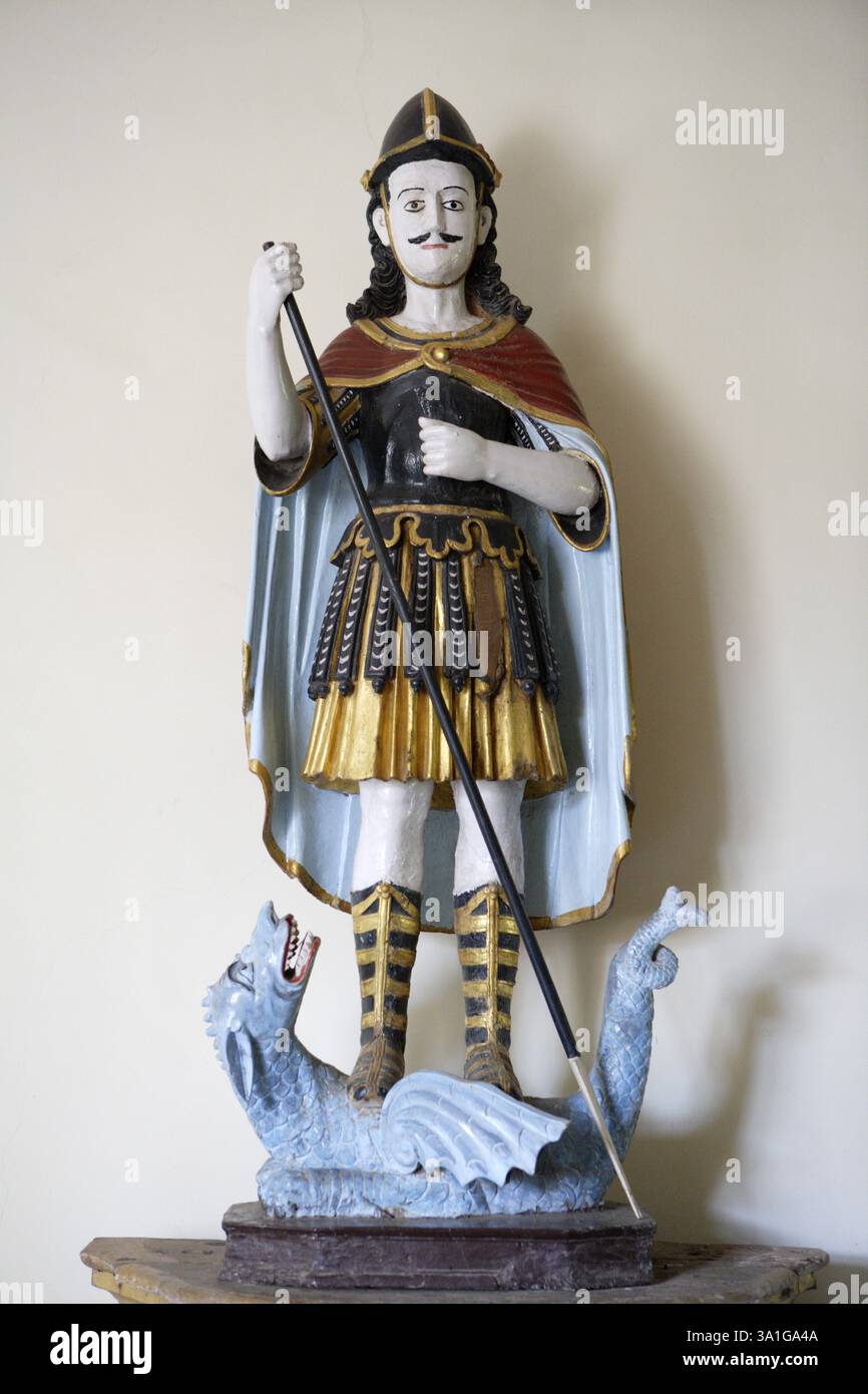St. Christopher With Dragon, The Archiepiscopal Palace, Built In 16th ...