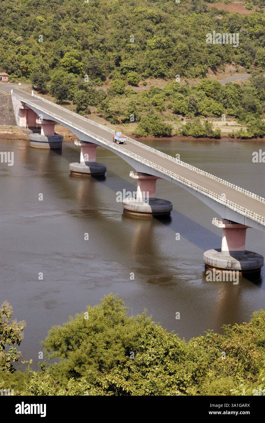 Bhatgaon bridge connecting Hedvi and Ganpatipule, Dist Ratnagiri ...