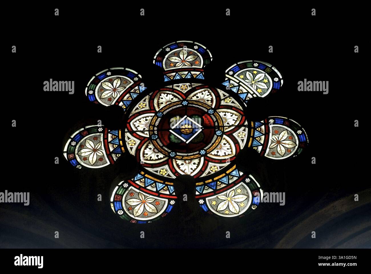 Stained glasses at Mumbai University library, Bombay now Mumbai ...