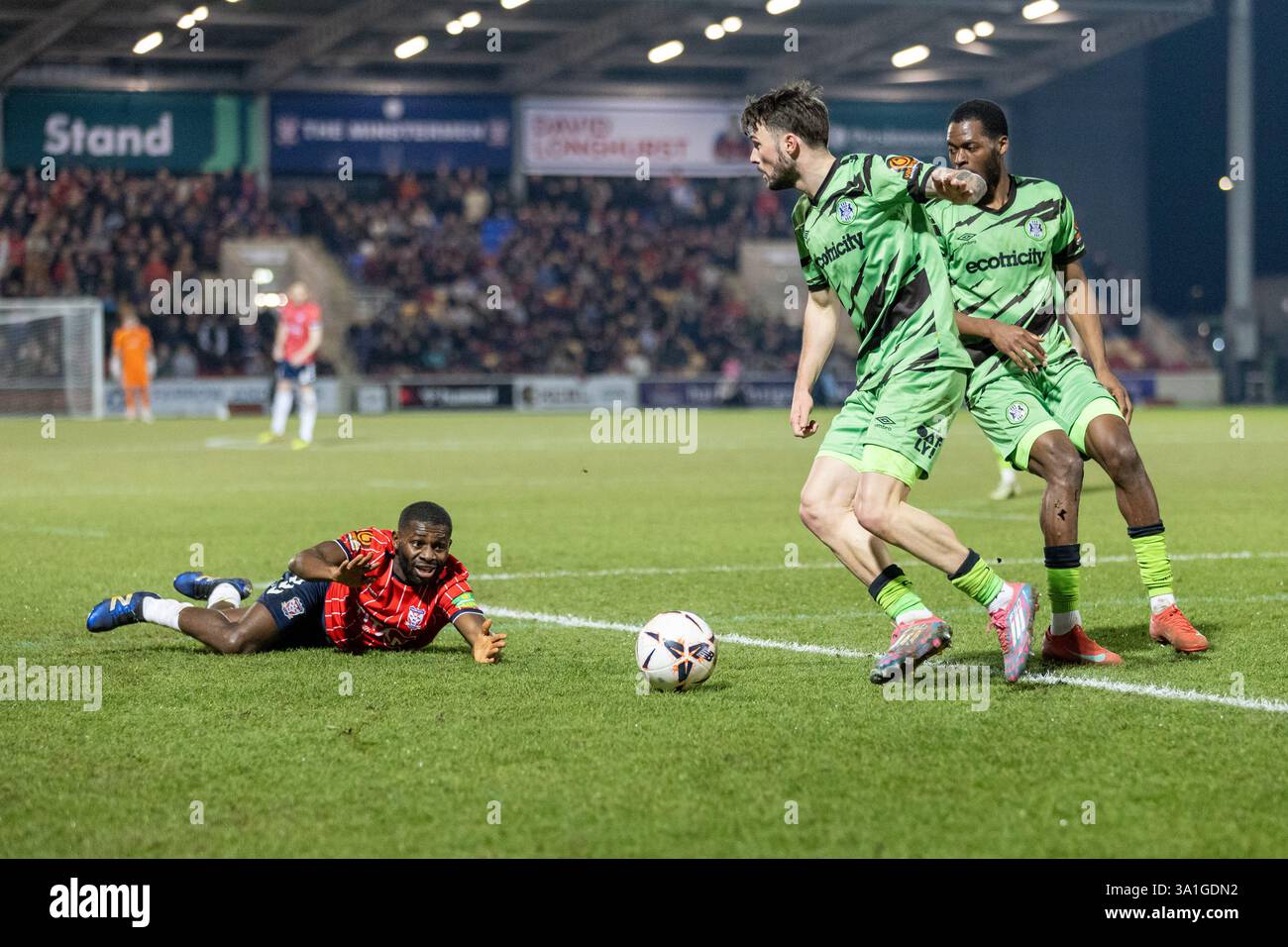 York, United Kingdom, 8 March 2025, Joe Felix at the York City VS Forest Green Rovers, National ...