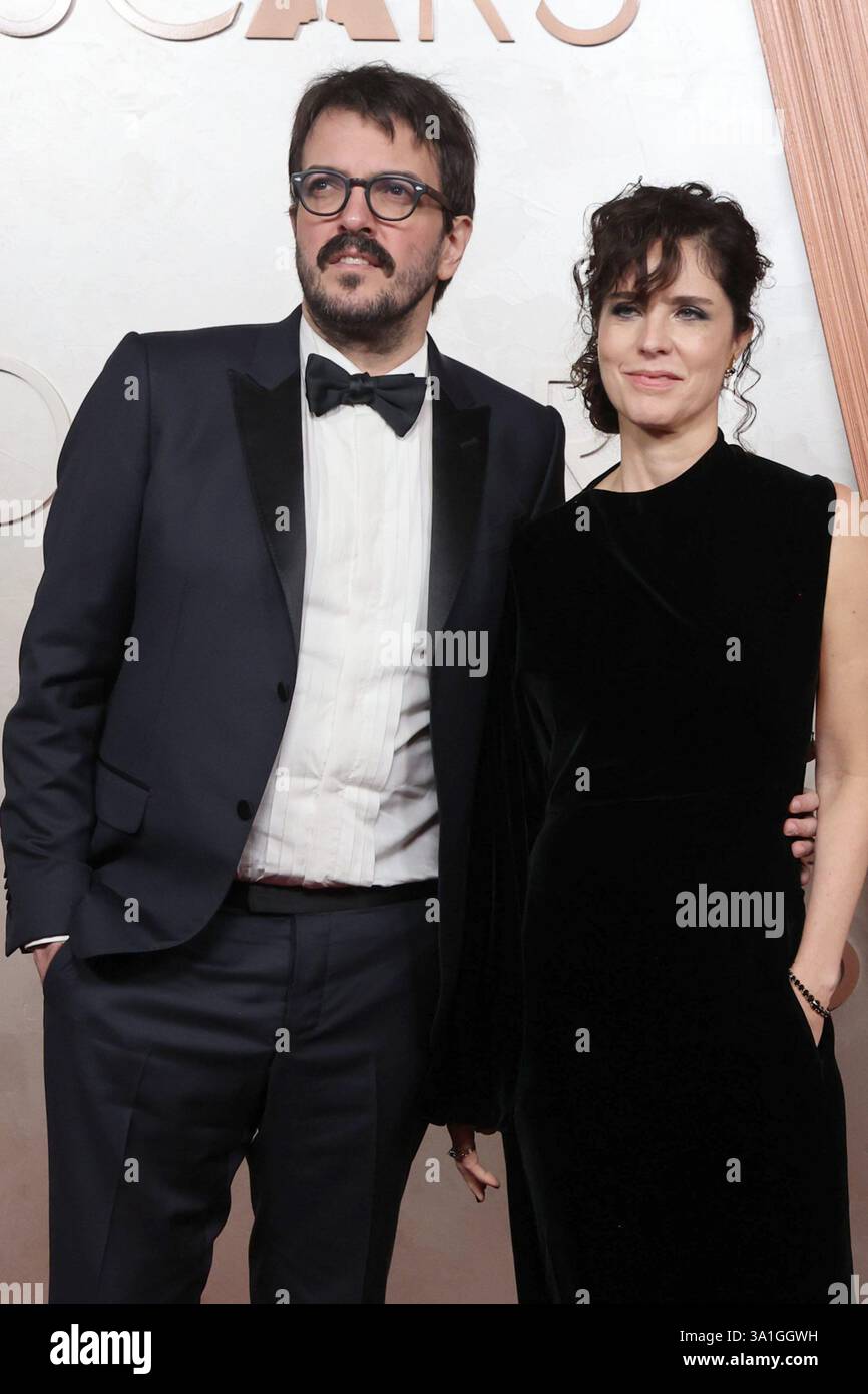 Los Angeles, USA. 2, March, 2025. Pictured left to right, Rodrigo ...