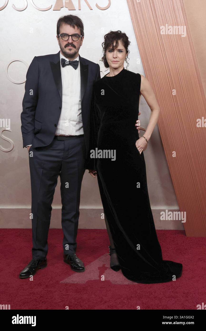 Los Angeles, USA. 2, March, 2025. Pictured left to right, Rodrigo ...