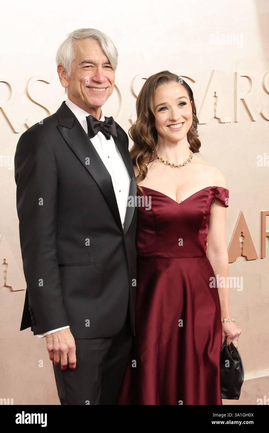 Los Angeles, USA. 2, March, 2025. Pictured left to right, David Nicksay ...