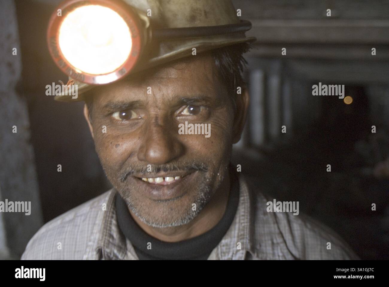 Coal miner, Coal Mines at Dhanbad, Jharkhand, India, Asia Stock Photo ...