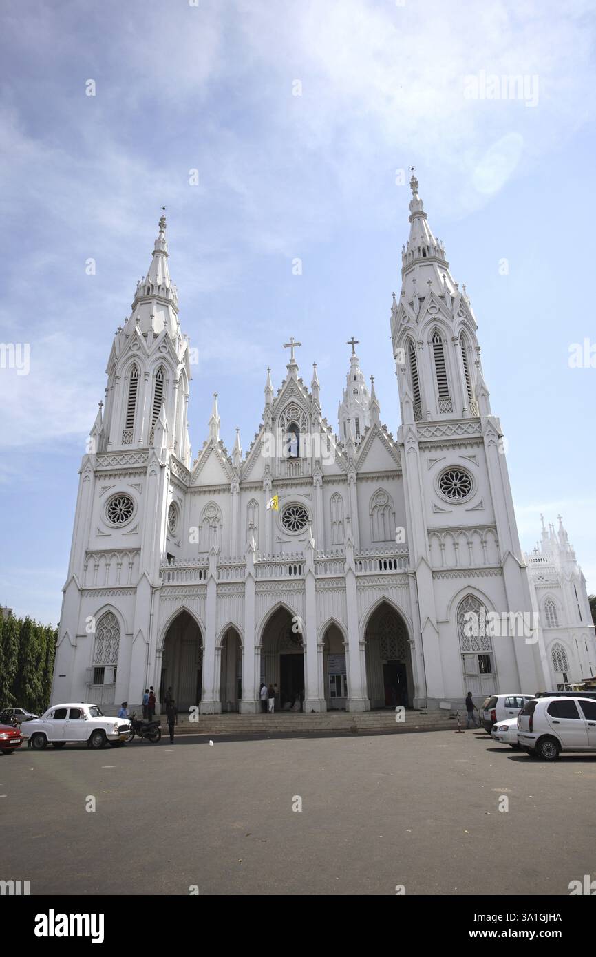 Basilica of Our Lady of Dolours with three tower front tower 146 ft ...