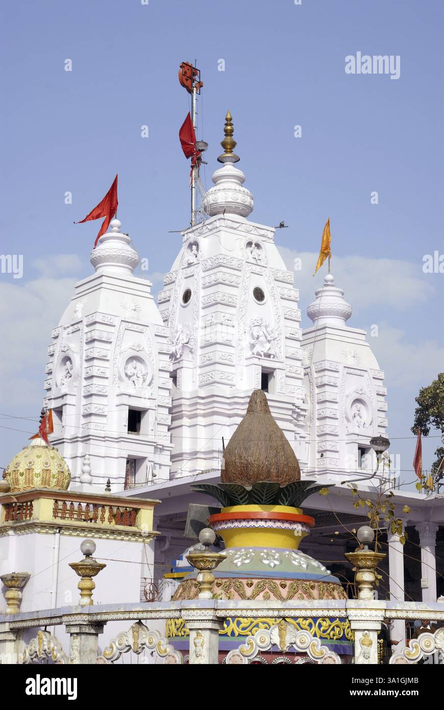 Khajrana ganesh temple built by Rani Ahilya Bai at Indore, Madhya Pradesh, India, Asia Stock ...