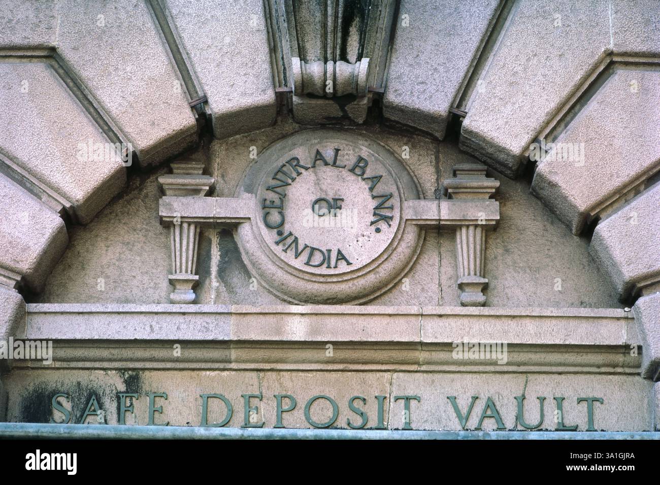 Art deco typography at Bombay Mumbai, Maharashtra, India, Asia Stock ...