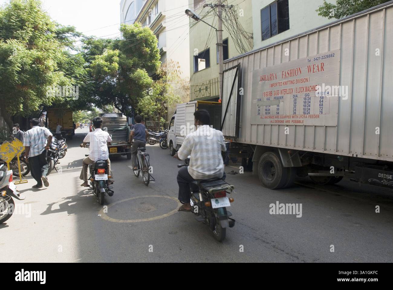 Garment industry, Tirupur, Tamil Nadu, India, Asia Stock Photo - Alamy