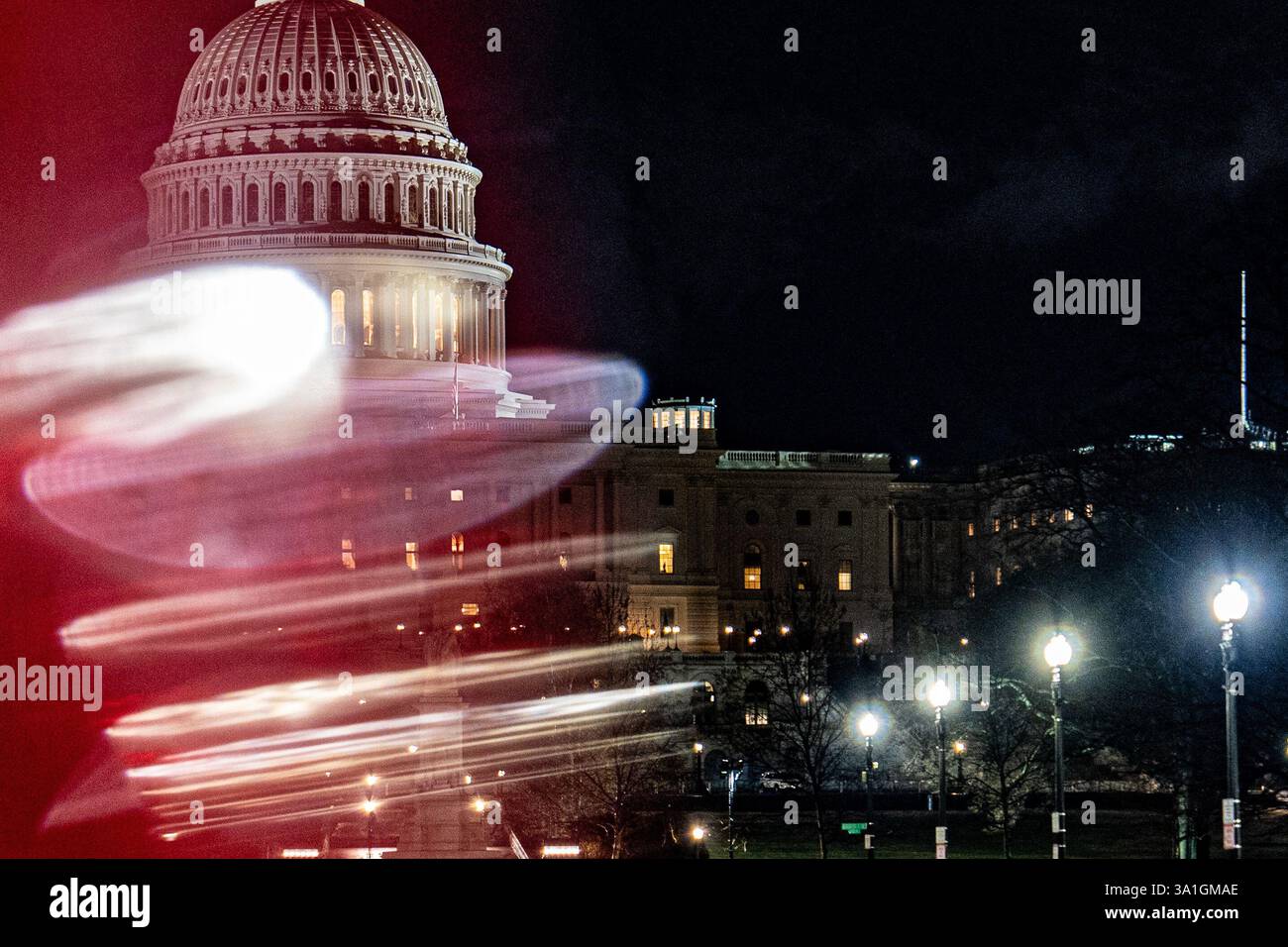 Washington, Dc, USA. 5th Mar, 2025. The U.S. Capitol building is seen ...