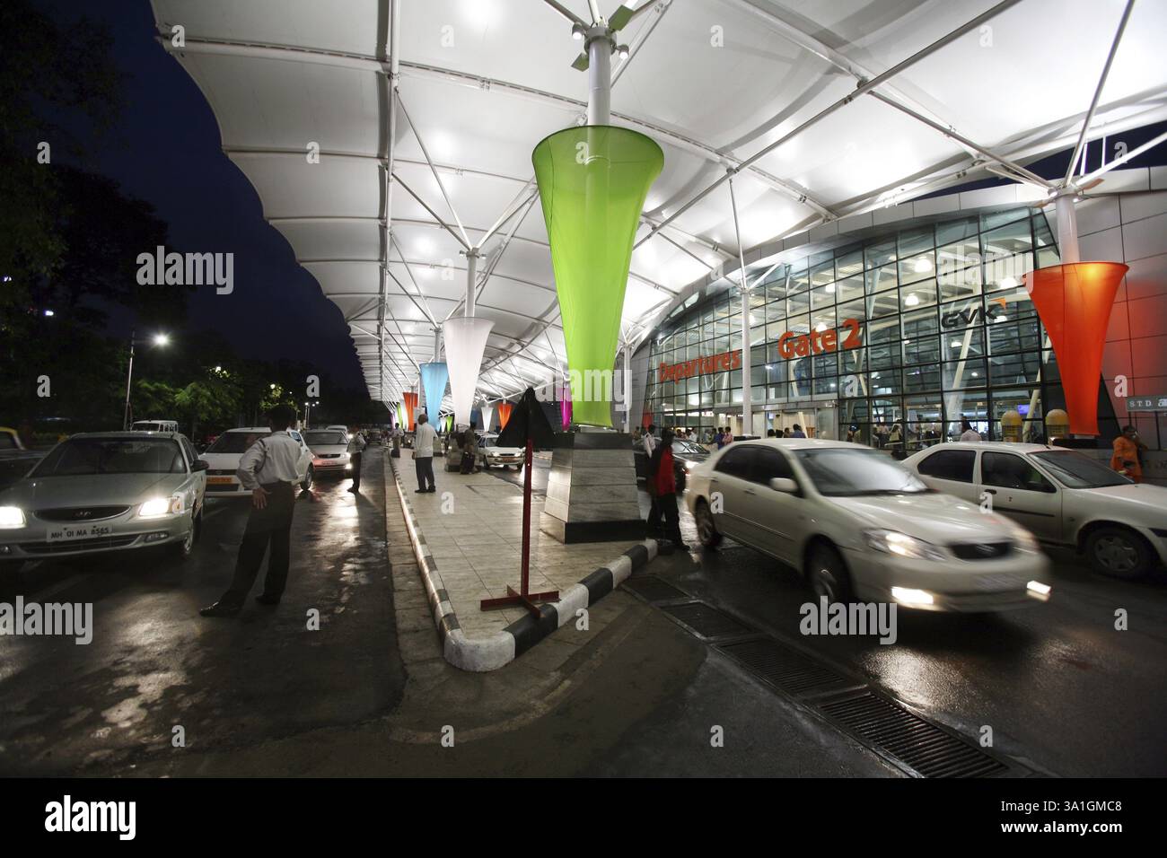 Exterior of Newly improved International terminal of Chhatrapati ...