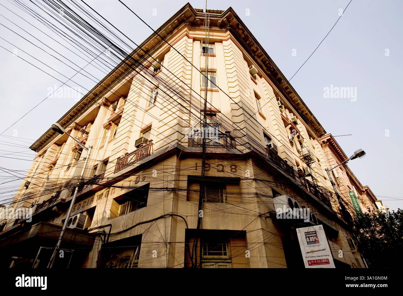 The new building behind Writer's building, Calcutta now Kolkata, West ...
