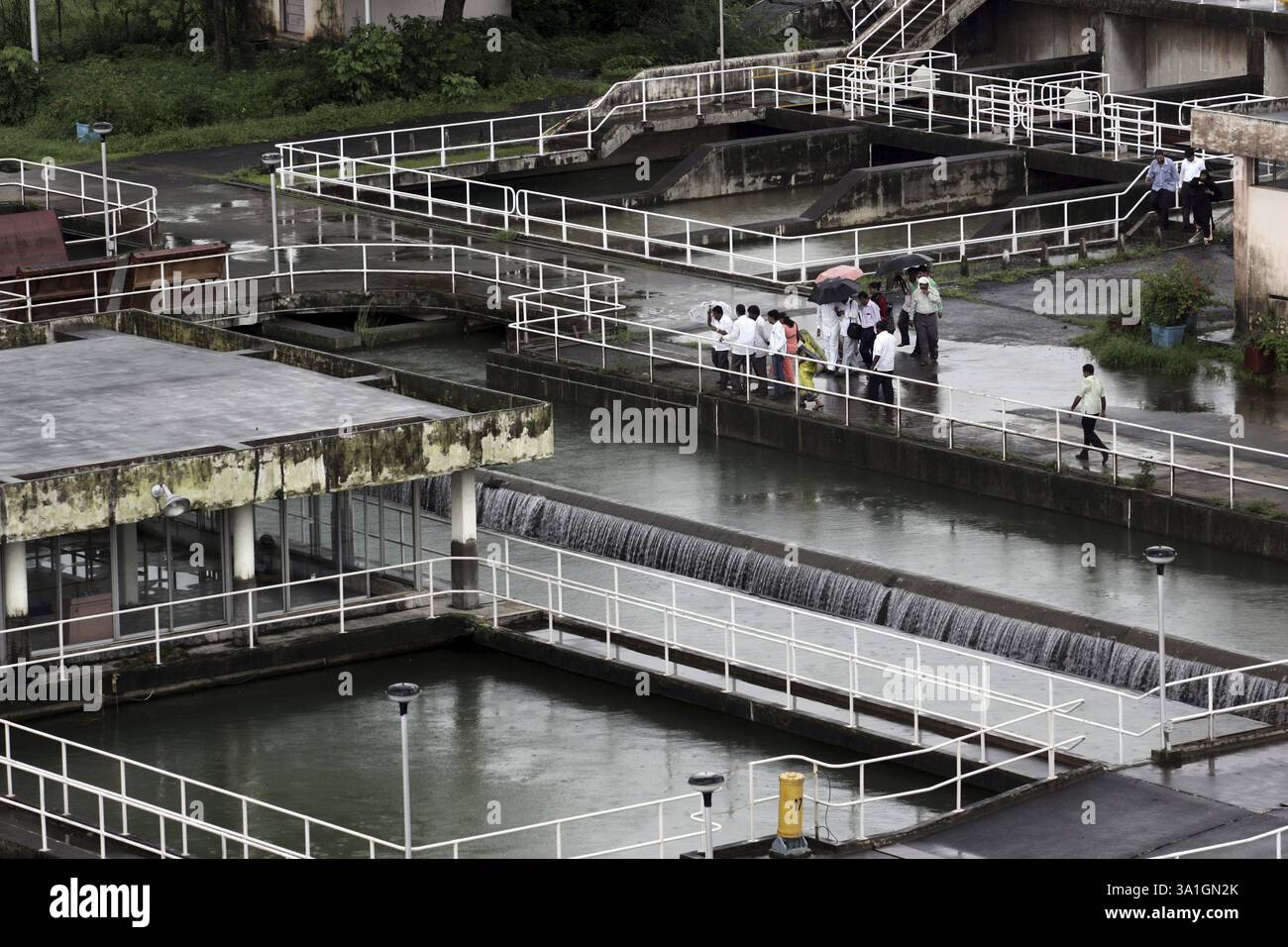 The Brihanmumbai Municipal Corporation's (BMC) water Treatment plant in ...