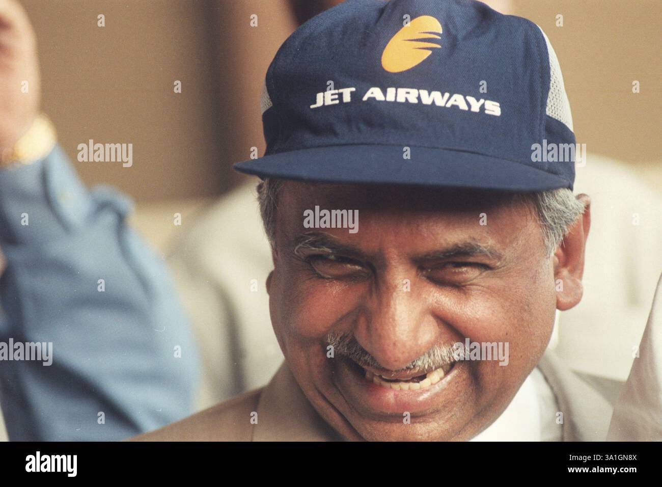 South Asian Indian businessman and CEO of Jet airway Mr. Naresh Goyal ...