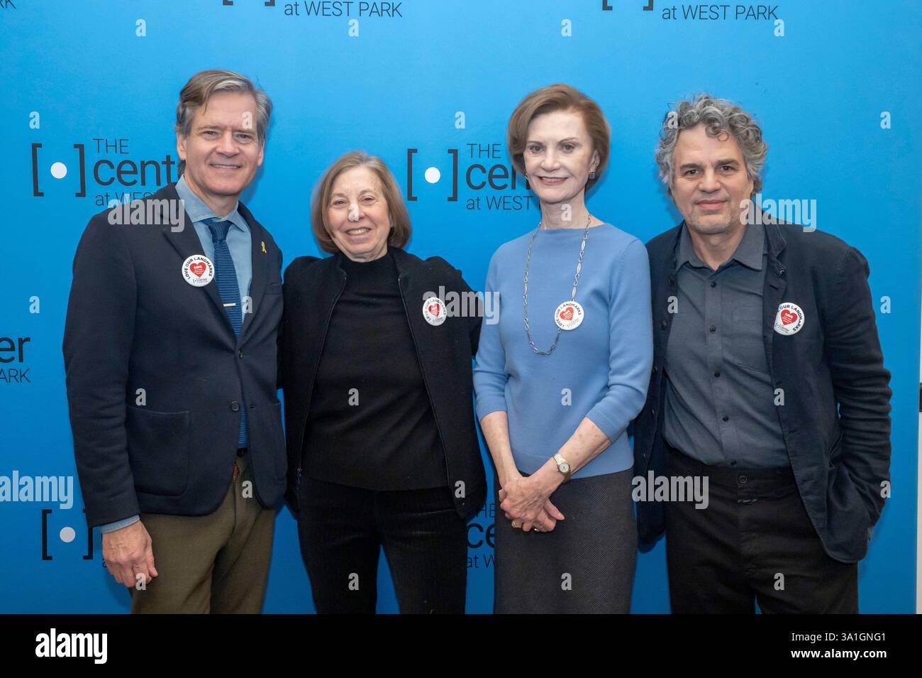NEW YORK, NEW YORK - MARCH 08: (L-R) Brad Hoylman-Sigal, Debby Hirshman ...