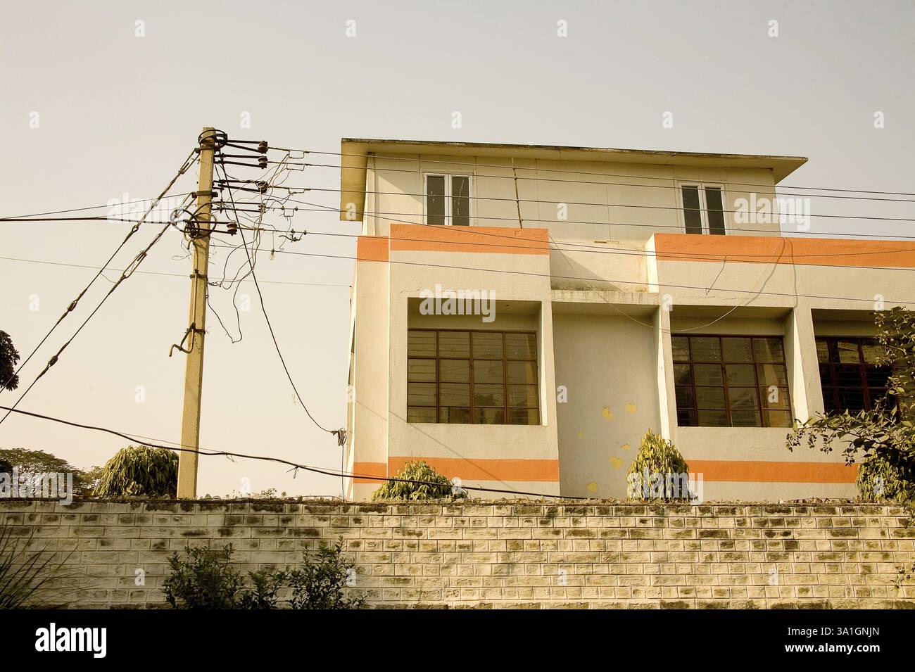 First floor of the residential house, New Delhi, India, Asia Stock ...