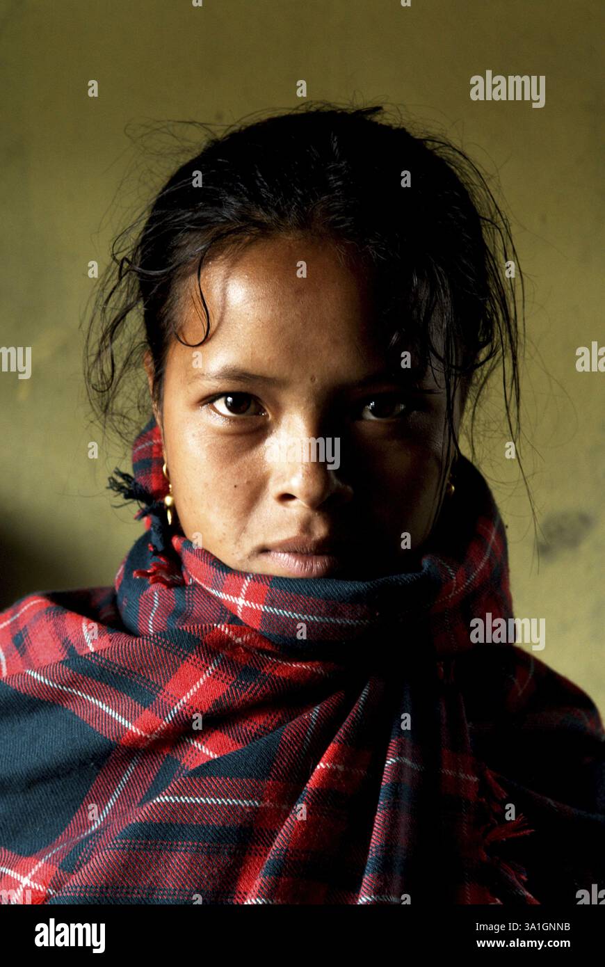 Rural girl, the Khasi tribe, Shillong, Meghalaya, India, Asia Stock ...